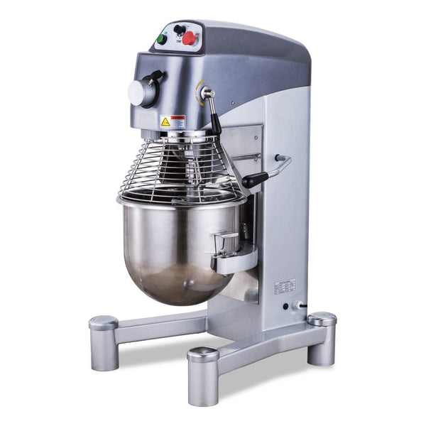 Omcan: 40-QT Heavy-Duty Industrial Baking Mixer With Guard and Timer ...
