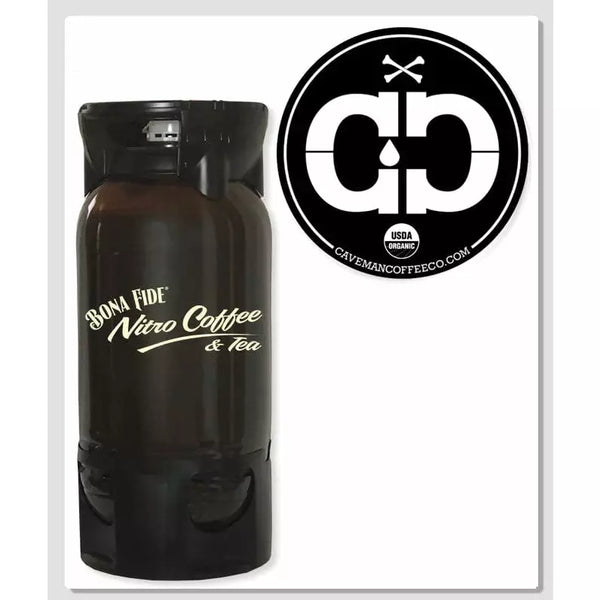 Caveman Coffee Company Nitro PET 5 gal Keg – www.yourespressomachines.com